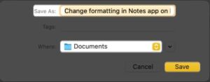20+ Tips to use Apple Notes app on Mac - iGeeksBlog