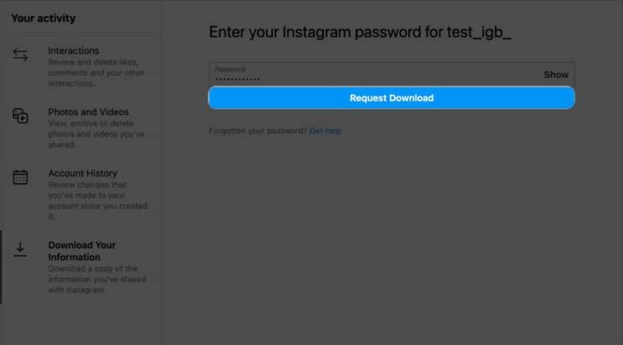 How to Download Your Instagram Data? (2025 Guide) - iGeeksBlog