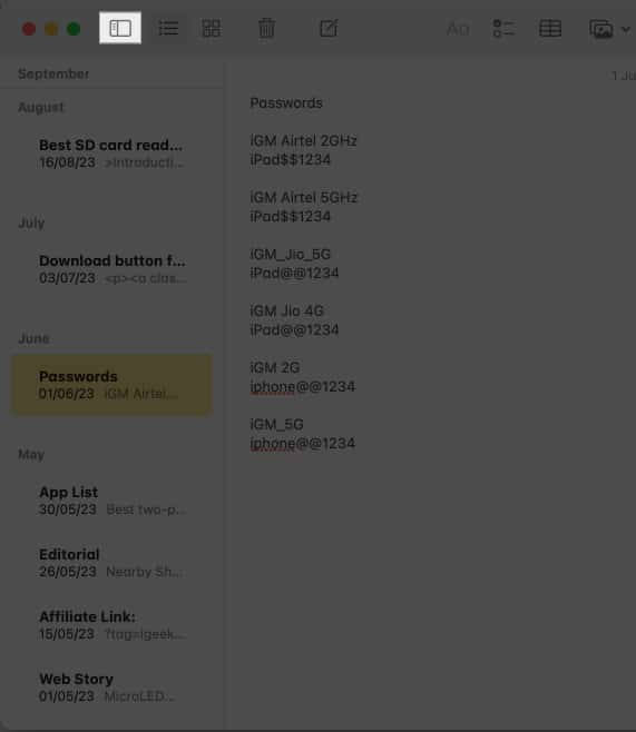 20+ Tips to use Apple Notes app on Mac - iGeeksBlog