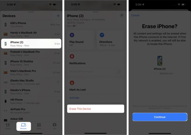 How to add or remove a device from Find My on iPhone – iGeeksBlog