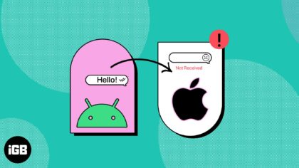 iPhone not receiving texts from Android? Here’s how to fix it - iGeeksBlog