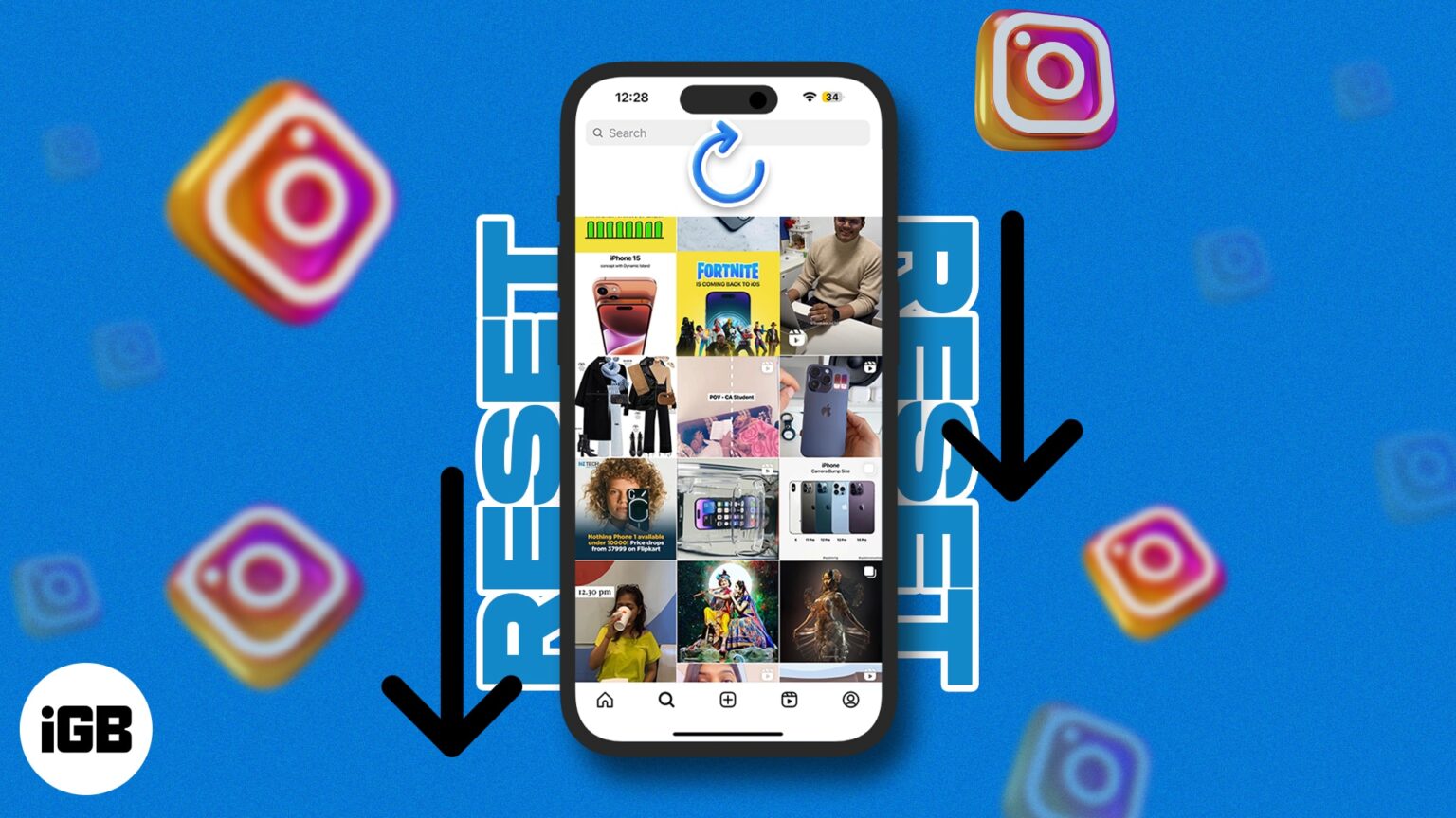 How to Reset Instagram Explore Page on iPhone – iGeeksBlog
