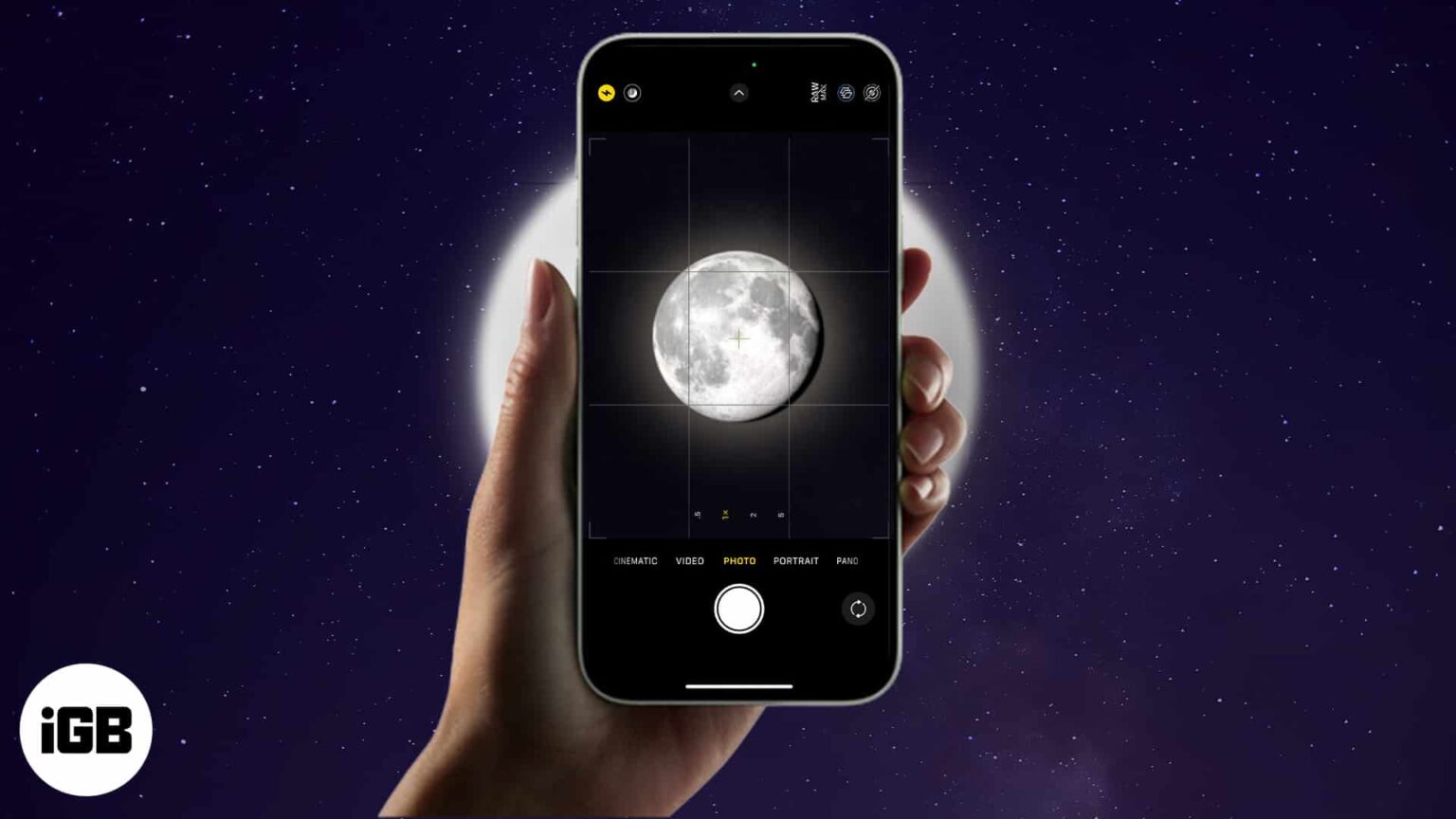 How to take picture of Moon on iPhone - iGeeksBlog