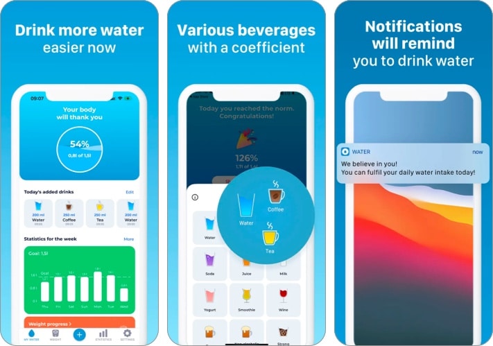Best water reminder apps for iPhone and Apple Watch in 2024 - iGeeksBlog