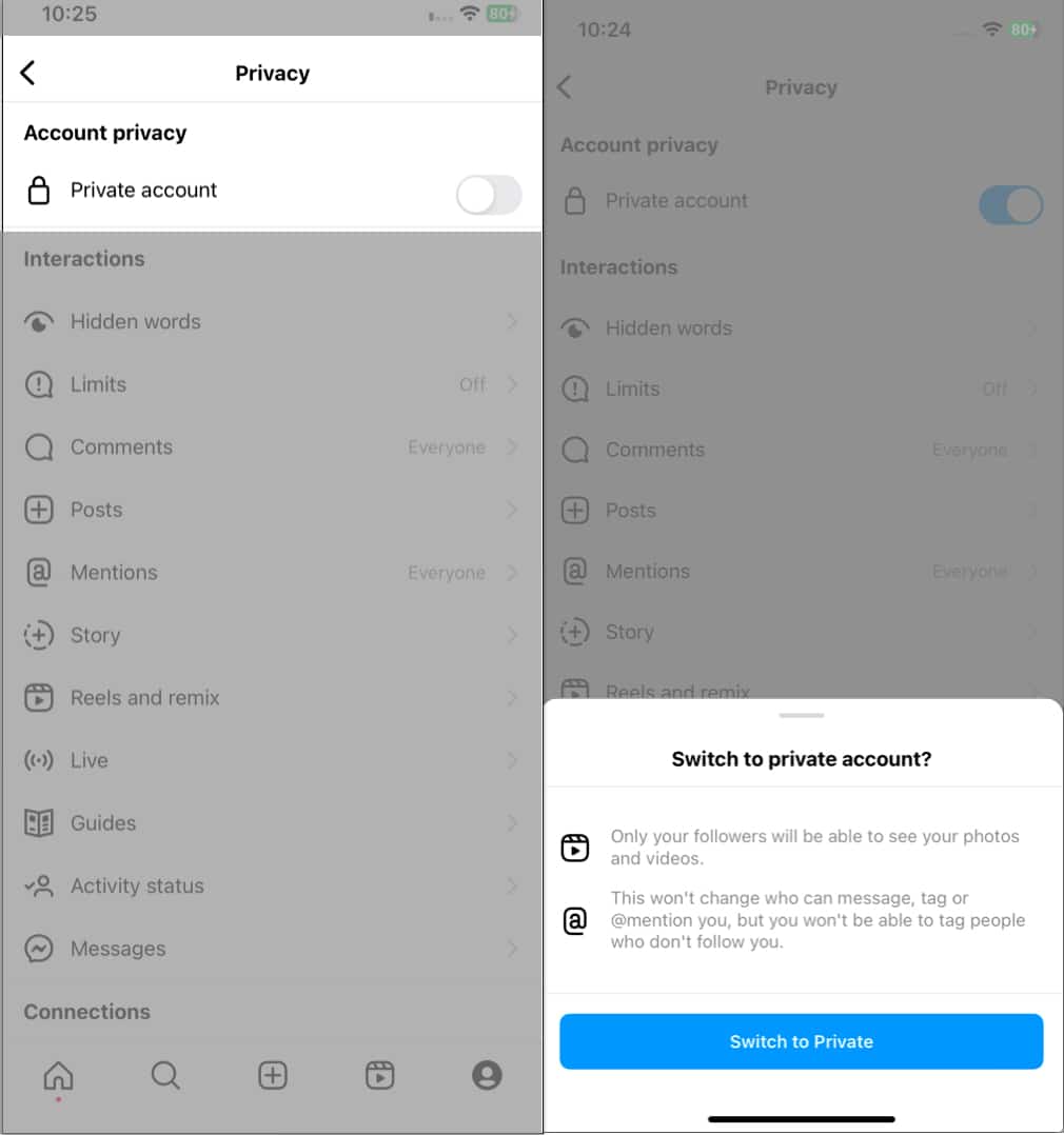 How to turn off Direct Messages (DMs) in Instagram on iPhone - iGeeksBlog