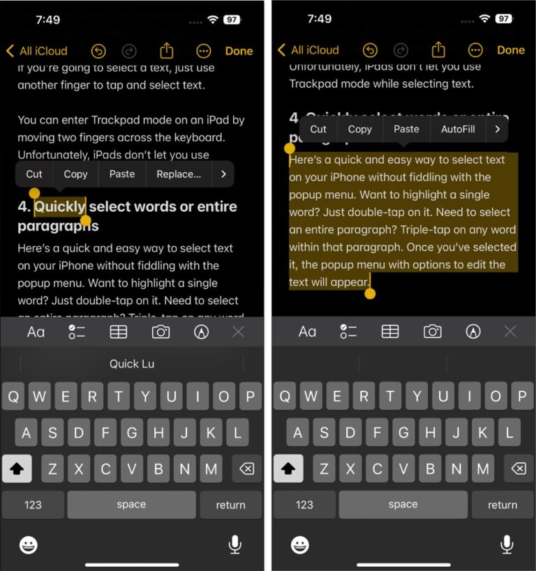 25+ Best keyboard tips and tricks for iPhone and iPad (iOS 18) - iGeeksBlog