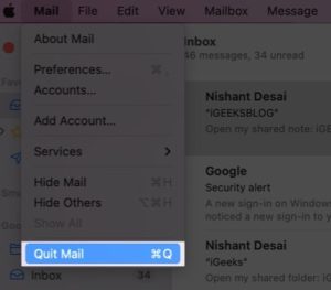 4 Ways to close apps on your Mac - iGeeksBlog