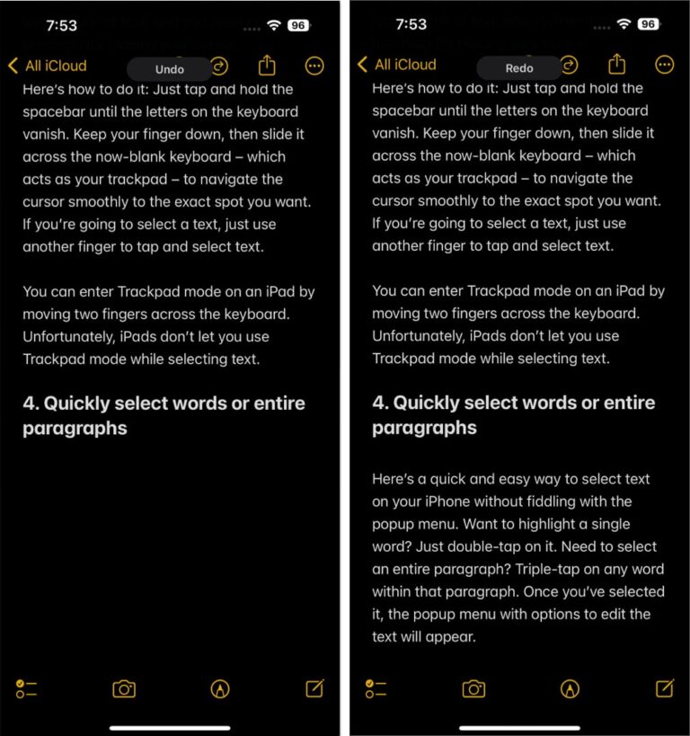 25+ Hidden iPhone and iPad Keyboard Tips to Type Smarter – iGeeksBlog