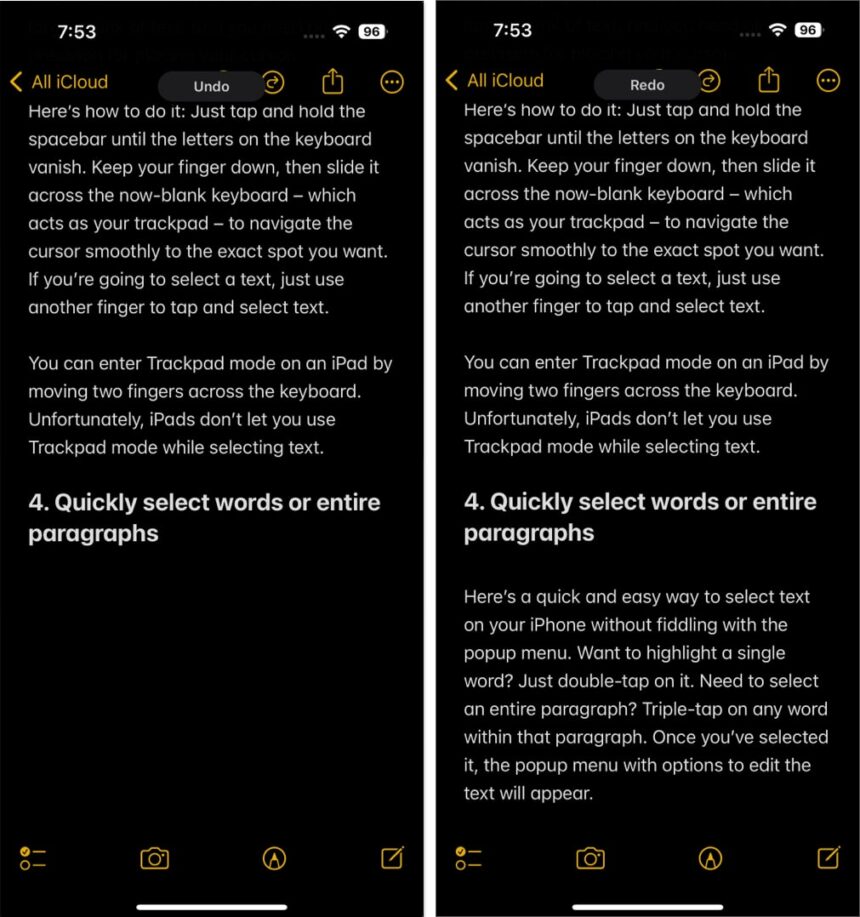 25+ Hidden iPhone and iPad Keyboard Tips to Type Smarter – iGeeksBlog