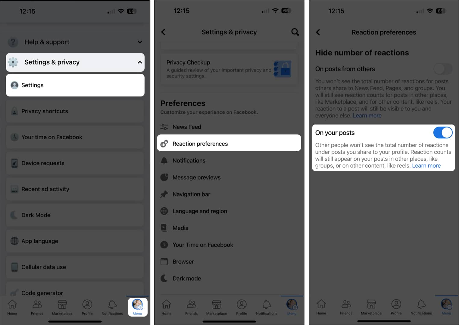 How to hide likes on Facebook in 2024 - iGeeksBlog