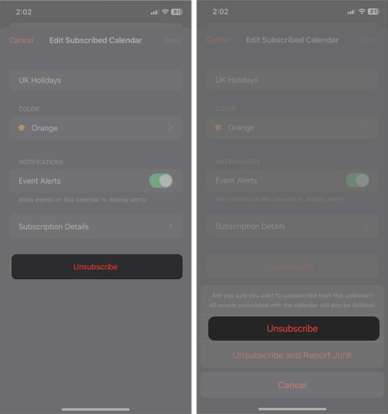 How to delete Calendar Events on iPhone or iPad – iGeeksBlog