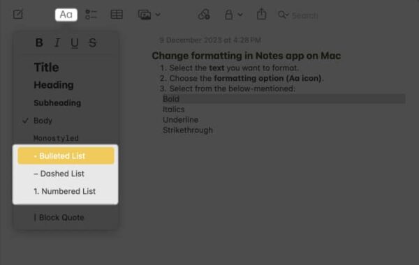 20+ Tips to use Apple Notes app on Mac - iGeeksBlog