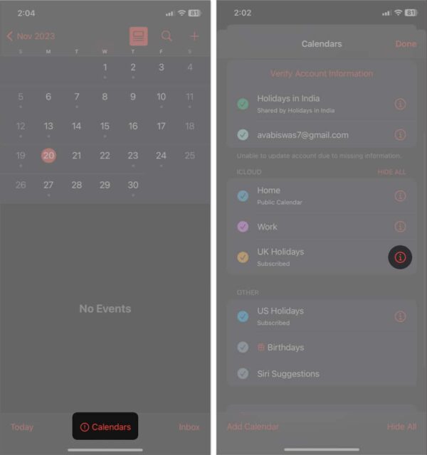 How to delete Calendar Events on iPhone or iPad - iGeeksBlog