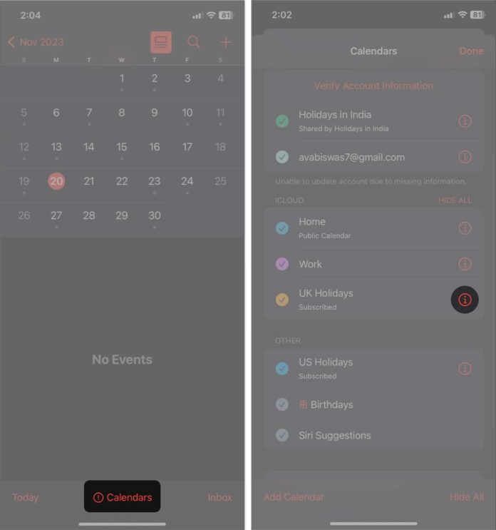 How to delete Calendar Events on iPhone or iPad – iGeeksBlog