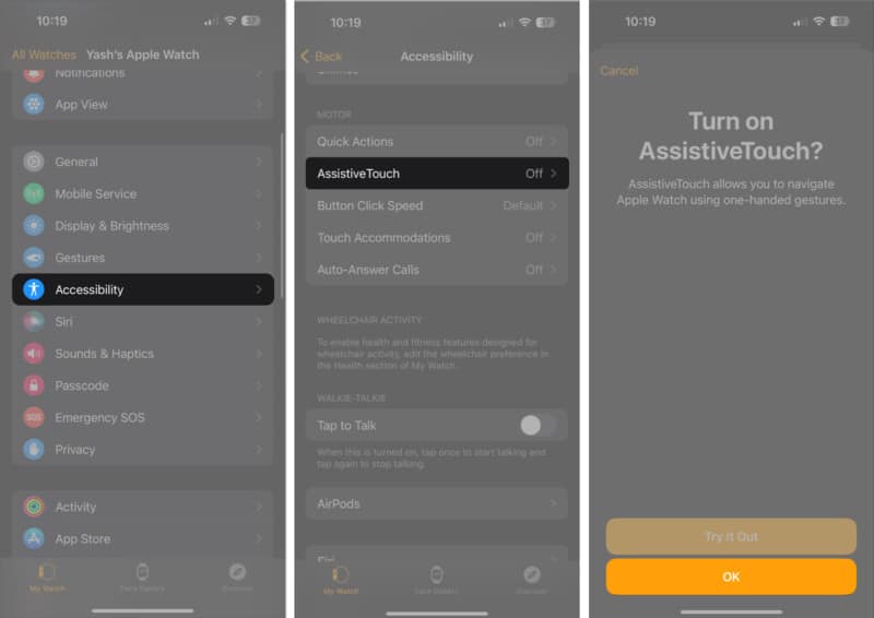 How to use AssistiveTouch on Apple Watch (watchOS 10) - iGeeksBlog
