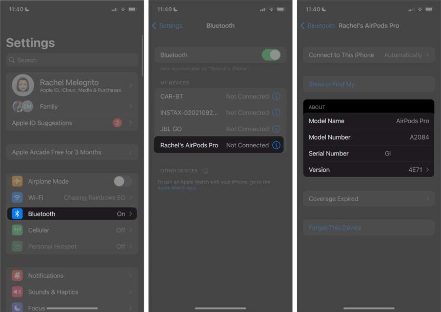 How to find AirPods Pro serial number: 3 Quick ways! - iGeeksBlog
