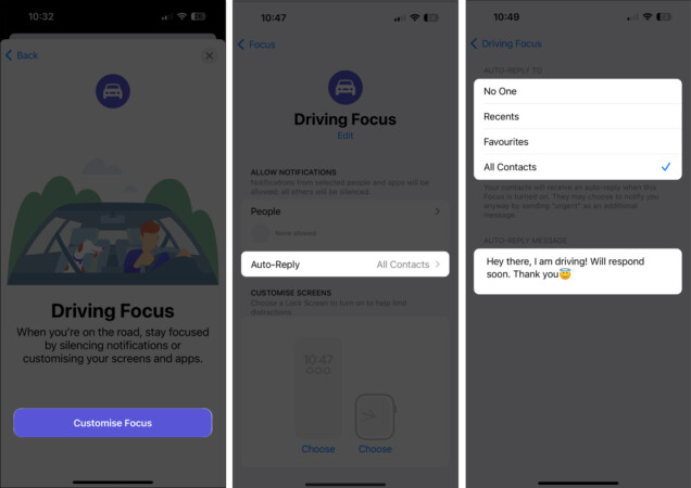 How to auto-reply to text messages on iPhone - iGeeksBlog
