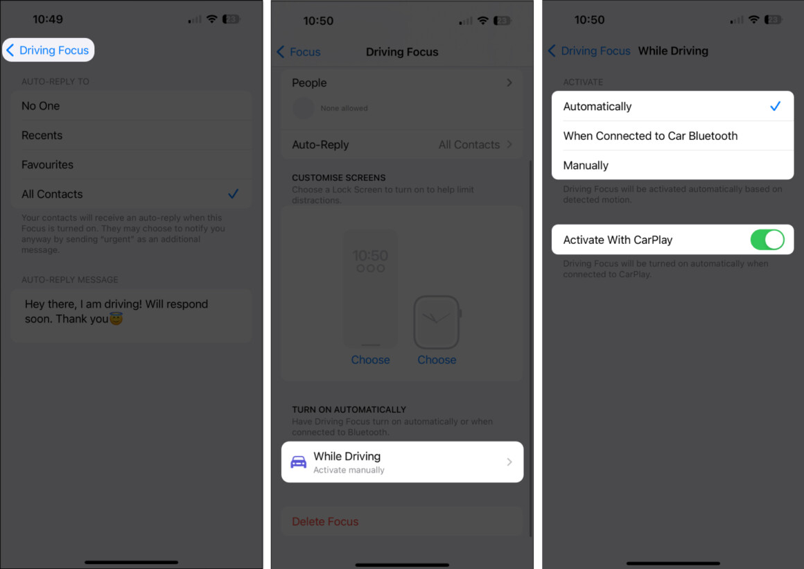 How to auto-reply to text messages on iPhone - iGeeksBlog
