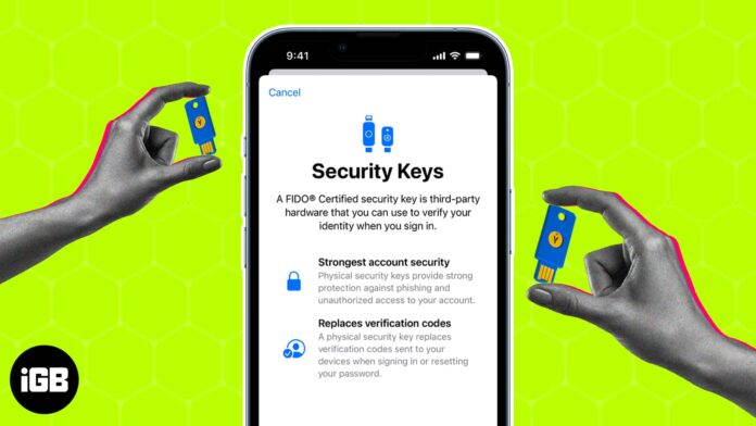 How to use Security Keys for Apple ID on iPhone, iPad, and Mac - iGeeksBlog
