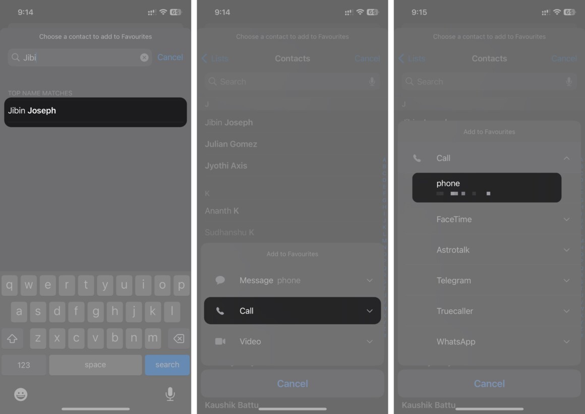 How to add and manage Favorite contacts on iPhone - iGeeksBlog