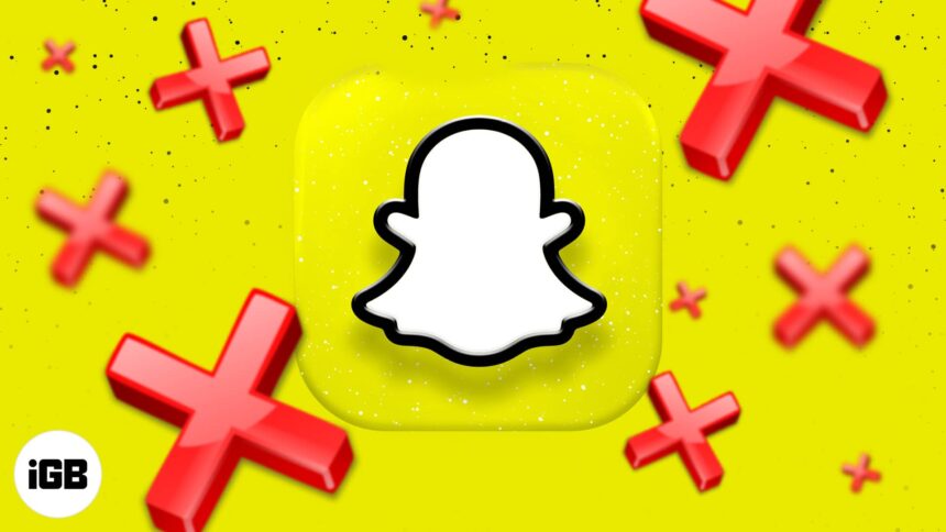 Snapchat keeps crashing on iPhone? 8 Easy fixes - iGeeksBlog