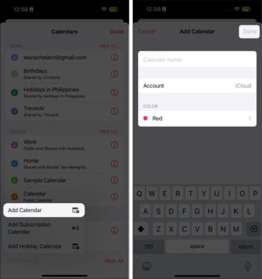 How to share and export Calendar from iPhone or iPad - iGeeksBlog