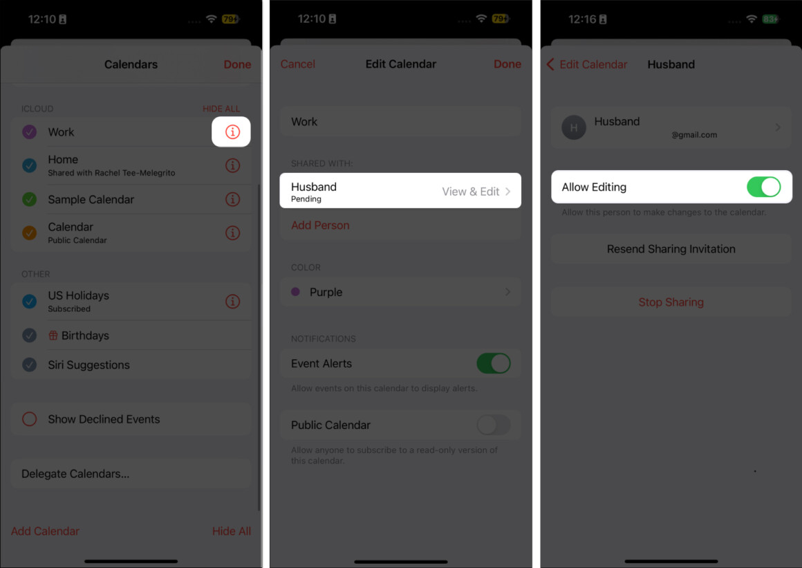 How to share and export Calendar from iPhone or iPad - iGeeksBlog