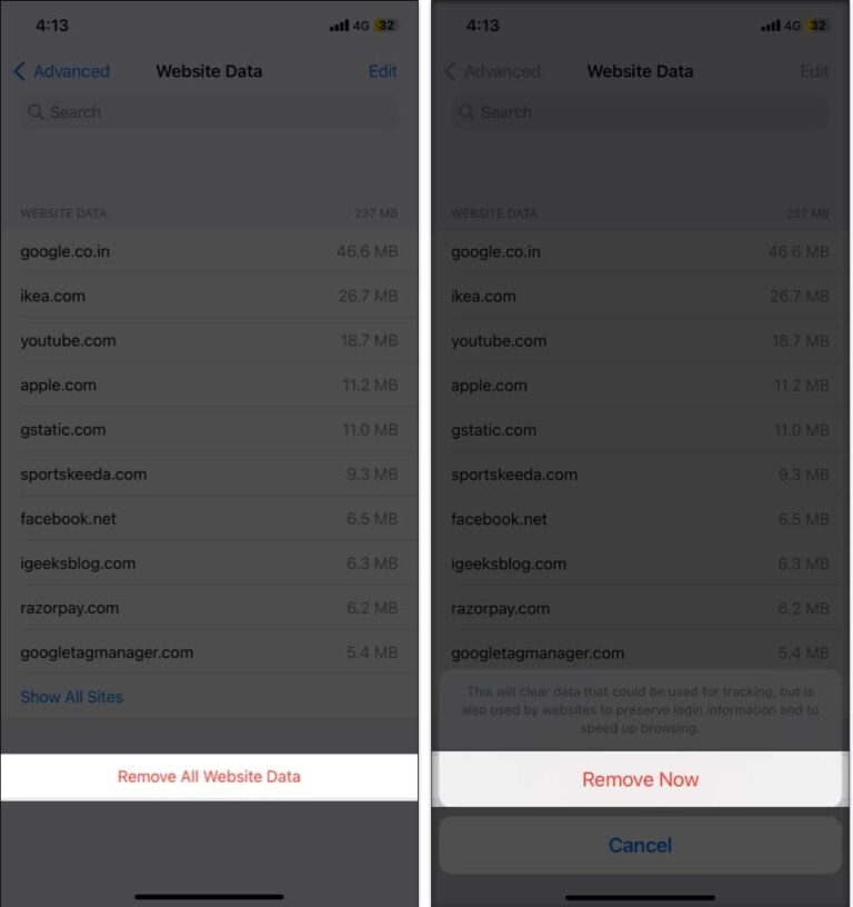 How to clear Safari cache, history and cookies on iPhone or iPad ...