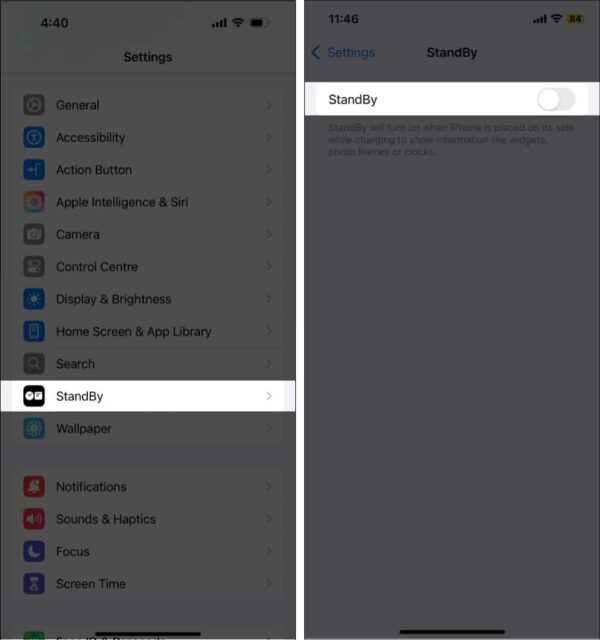 How to use StandBy mode on iPhone (iOS 18)
