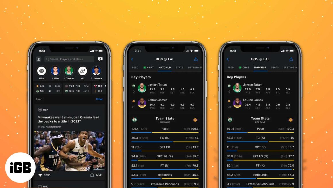 Best NFL apps for iPhone and iPad in 2025 - iGeeksBlog
