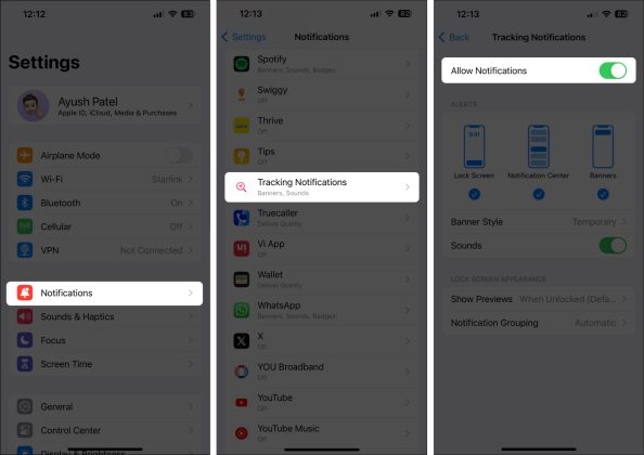 What is “Tracking Notifications” on iPhone and iPad? - iGeeksBlog