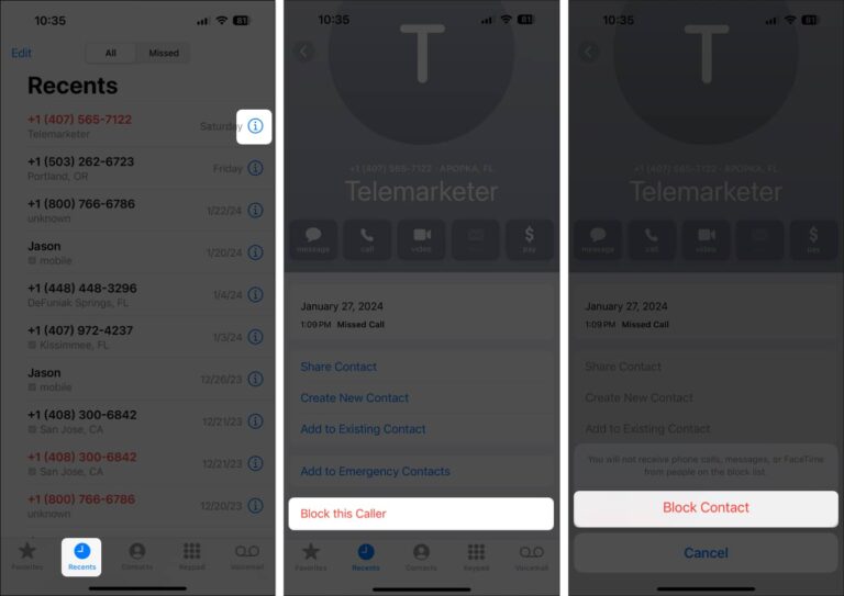 How to block a phone number on iPhone (iOS 18 updated) - iGeeksBlog