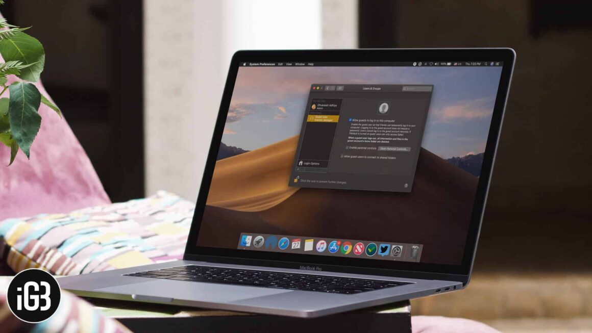 How to Enable Guest User Account on Mac - iGeeksBlog