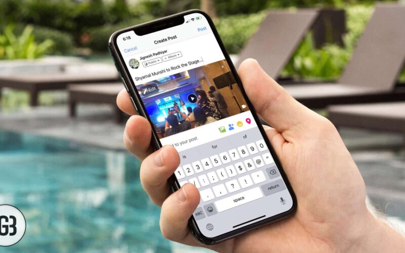 How to Post iPhone or iPad Videos or Photos on Facebook - iGeeksBlog
