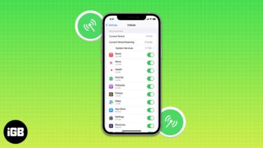 How to check data usage on iPhone - iGeeksBlog