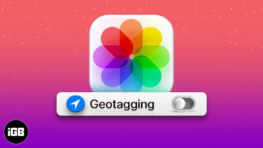 How to turn off Geotagging for photos on iPhone and iPad - iGeeksBlog