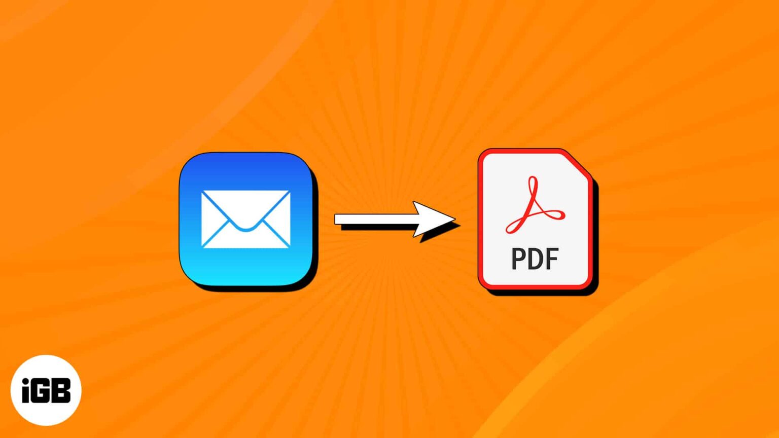 How to save an email as a PDF on iPhone, iPad, and Mac - iGeeksBlog