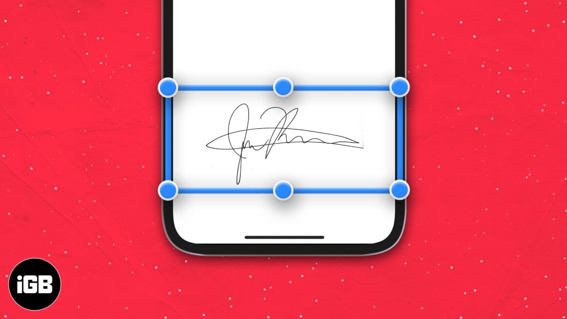 How to sign a document on iPhone, iPad, and Mac - iGeeksBlog
