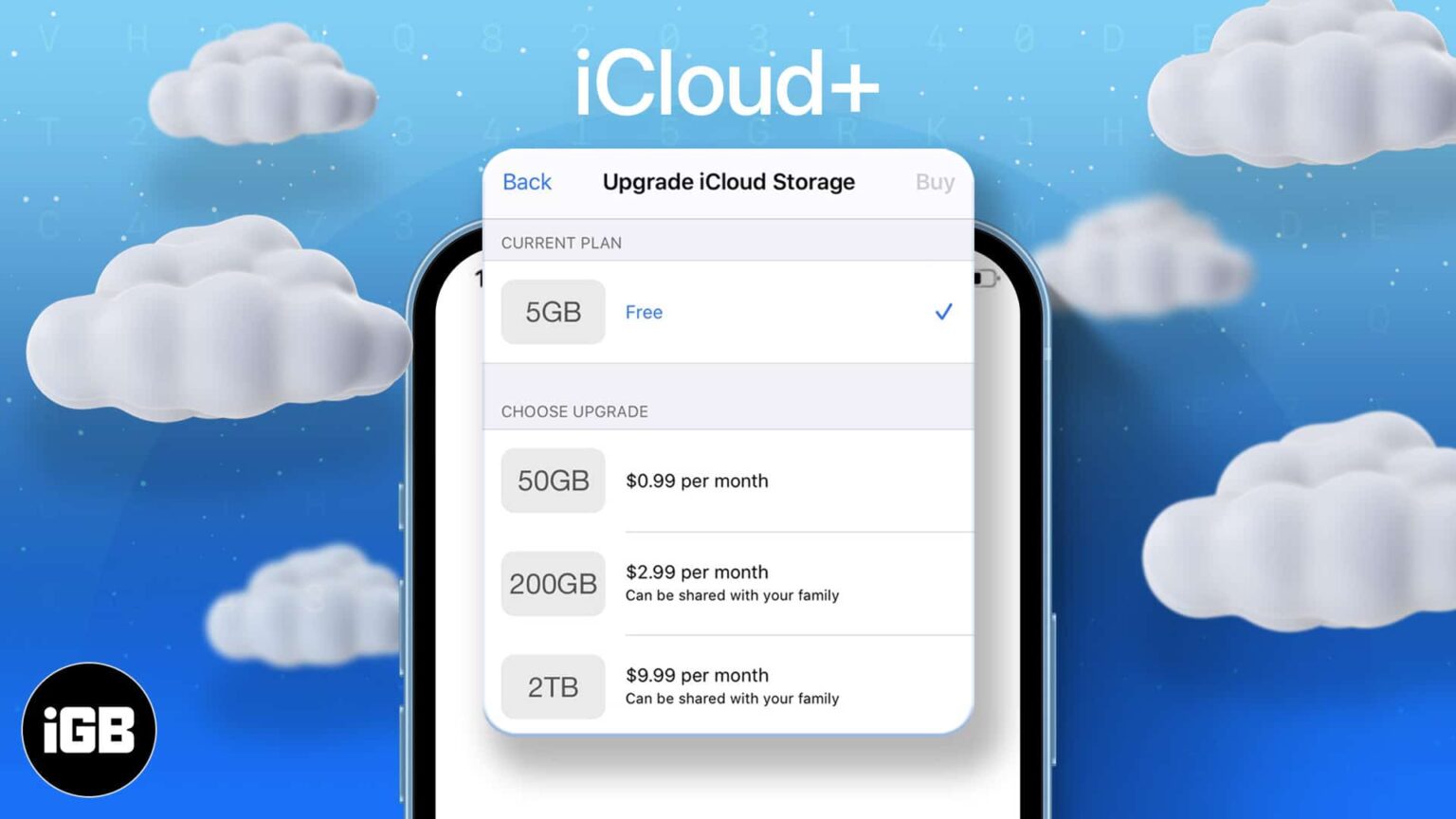 How to upgrade your iCloud account to iCloud+ from any device - iGeeksBlog