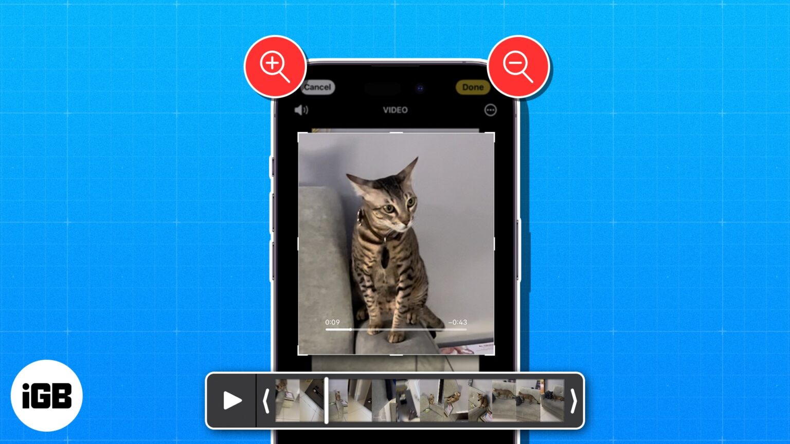 How to zoom in or zoom out of videos on iPhone and iPad - iGeeksBlog
