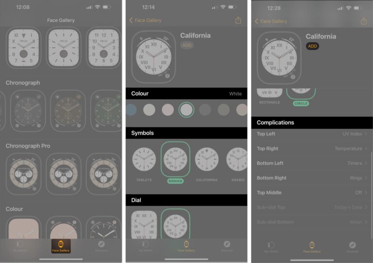 How to change and customize Apple Watch faces