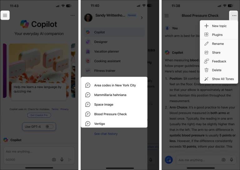 How to use Microsoft Copilot on iPhone and iPad - iGeeksBlog