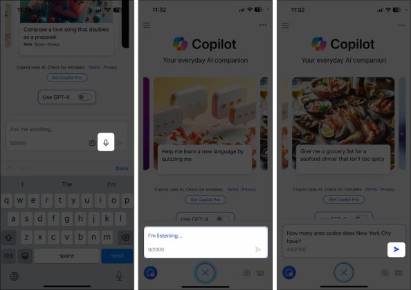 How to use Microsoft Copilot on iPhone and iPad - iGeeksBlog