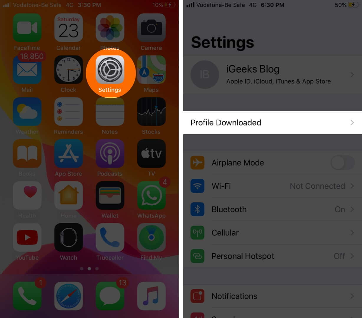 How to find UDID of iPhone and iPad (3 Ways explained) - iGeeksBlog