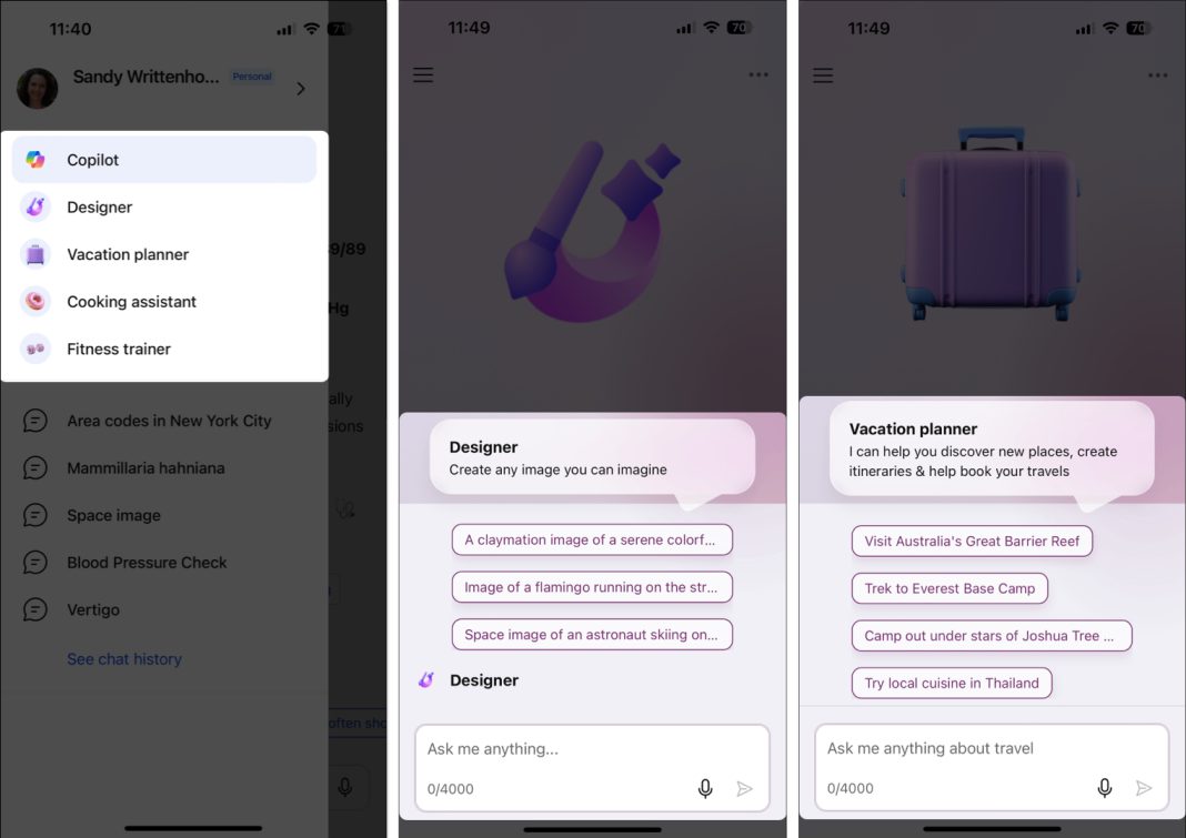How to use Microsoft Copilot on iPhone and iPad - iGeeksBlog