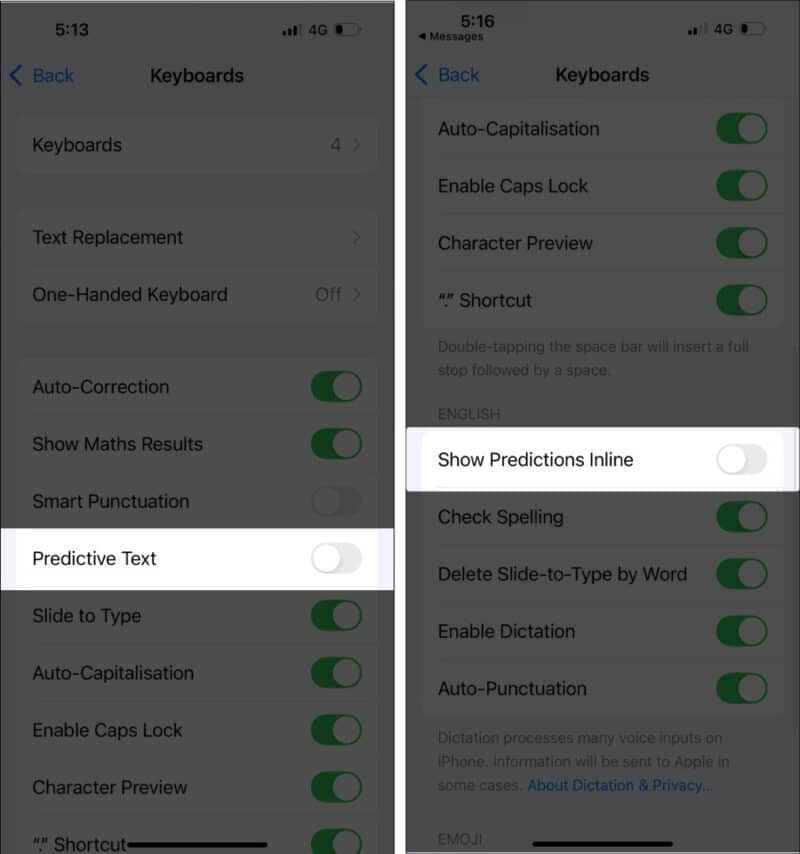 How to turn off Predictive Text on your iPhone