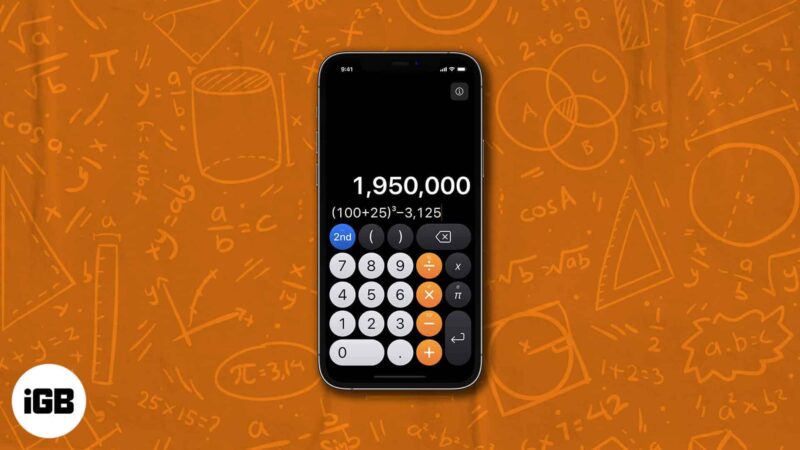 Best calculator apps for iPhone and iPad in 2025 - iGeeksBlog