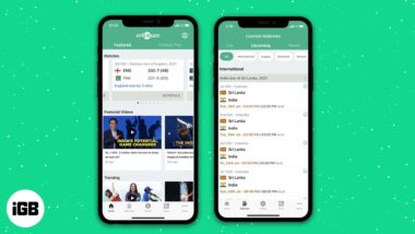 Best Cricket apps for iPhone in 2025 - iGeeksBlog