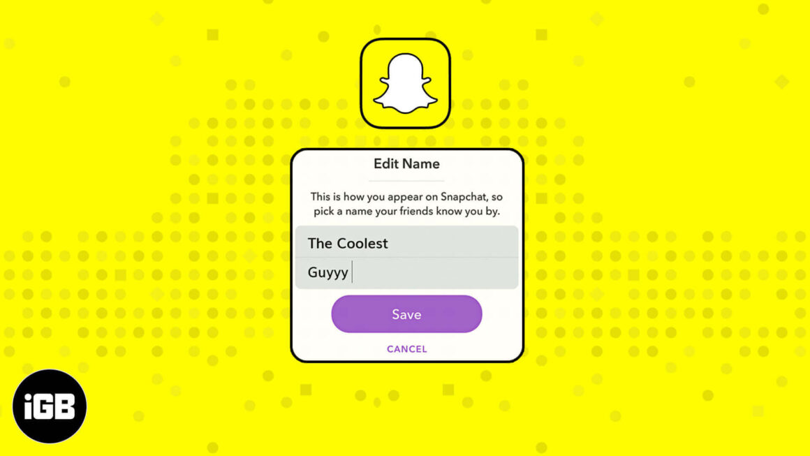 How to Change Snapchat Username on iPhone - iGeeksBlog