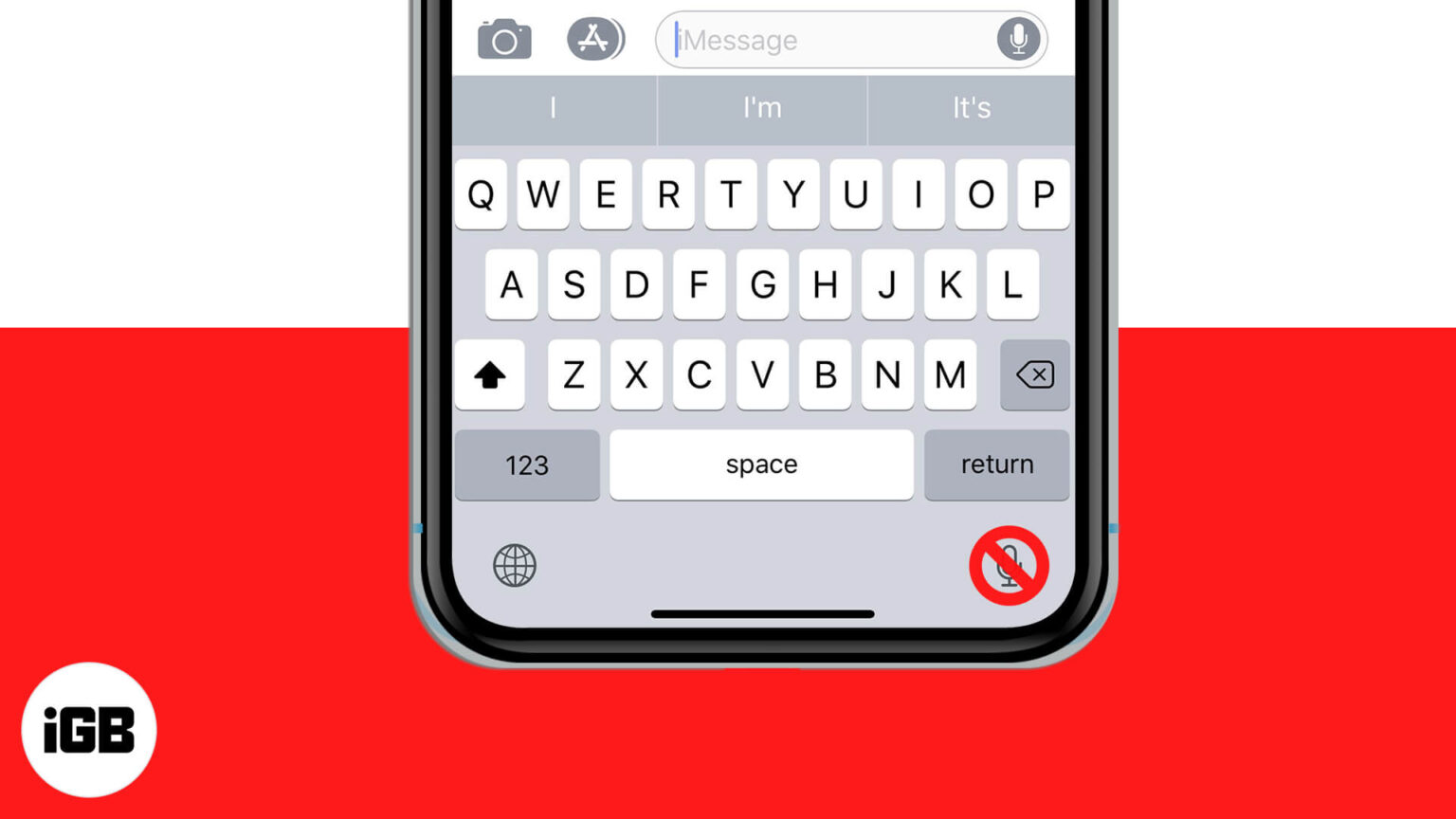How to Remove Microphone Icon from Keyboard on iPhone and iPad - iGeeksBlog